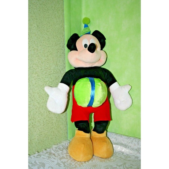 Disney | Toys | Mickey Mouse Disney Large Plush 2 Feet Tall Stuffed ...